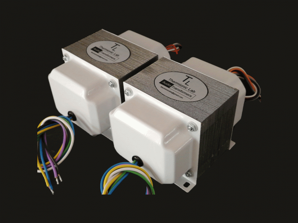 Push Pull 6K6:4/8R 60W Ultralinear Output Transformers EndBells(Pair ...