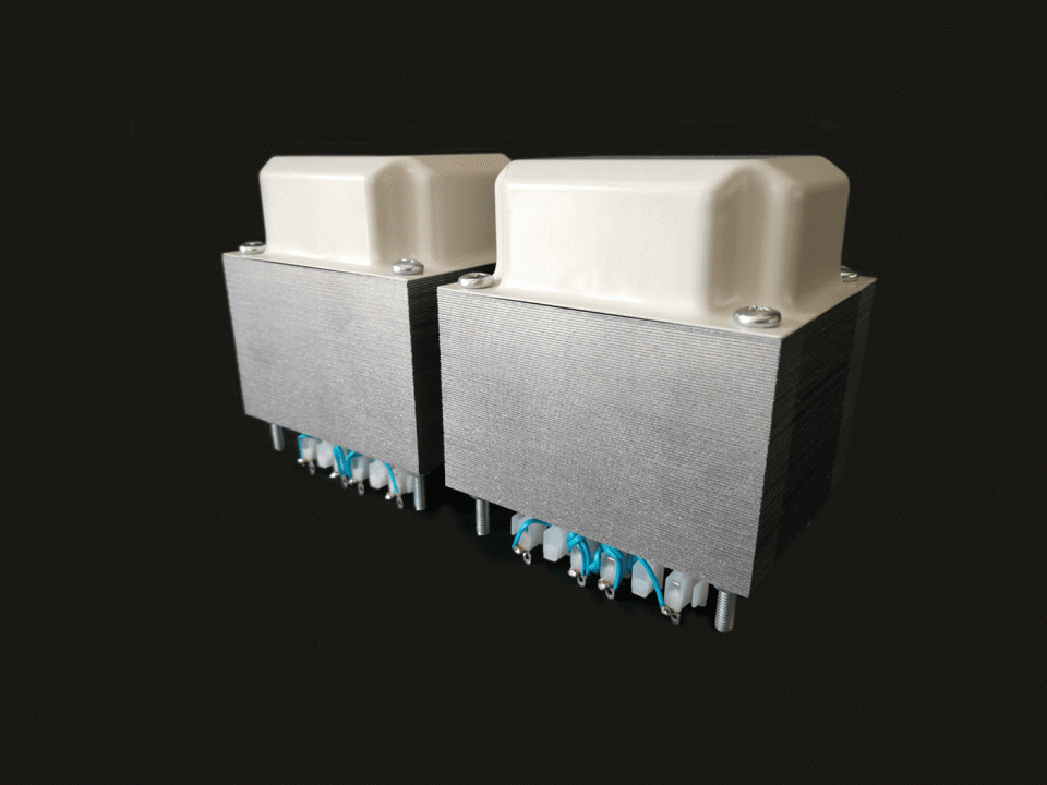 Push Pull 6K6:8R 60W Ultralinear Output Transformers EndBell (Pair ...